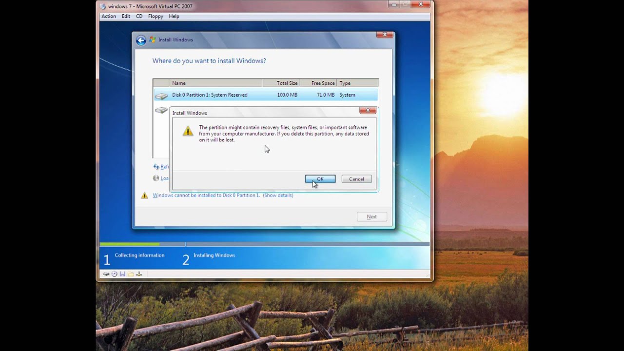 How to install Windows 7 [Part 1 of 2 HD] - YouTube