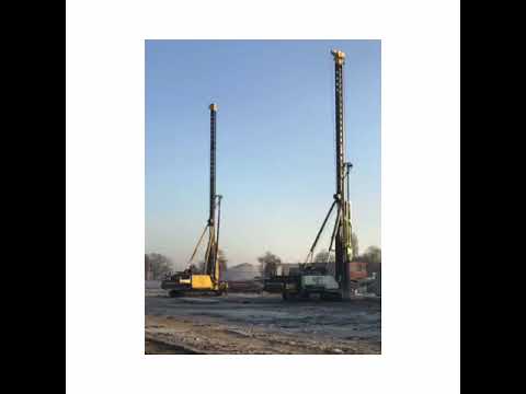 Foundation and piling rigs - YouTube