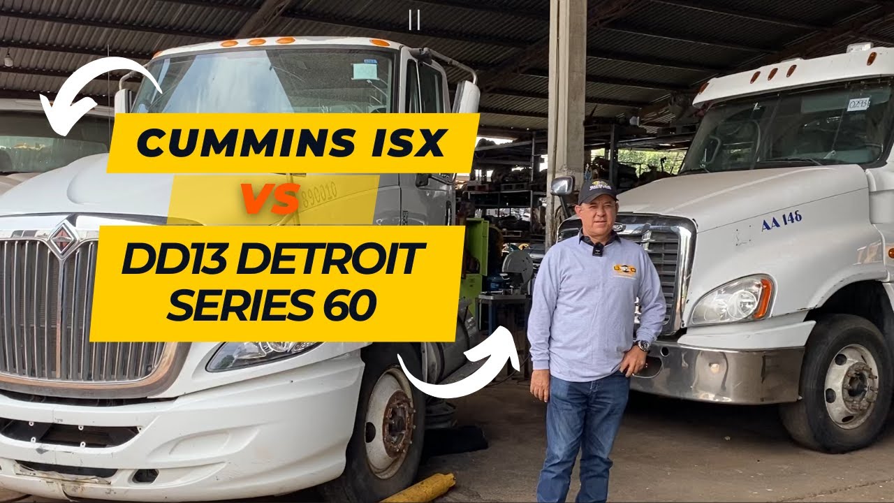 Cummins ISX vs DD13 Detroit Series 60🔥 - YouTube
