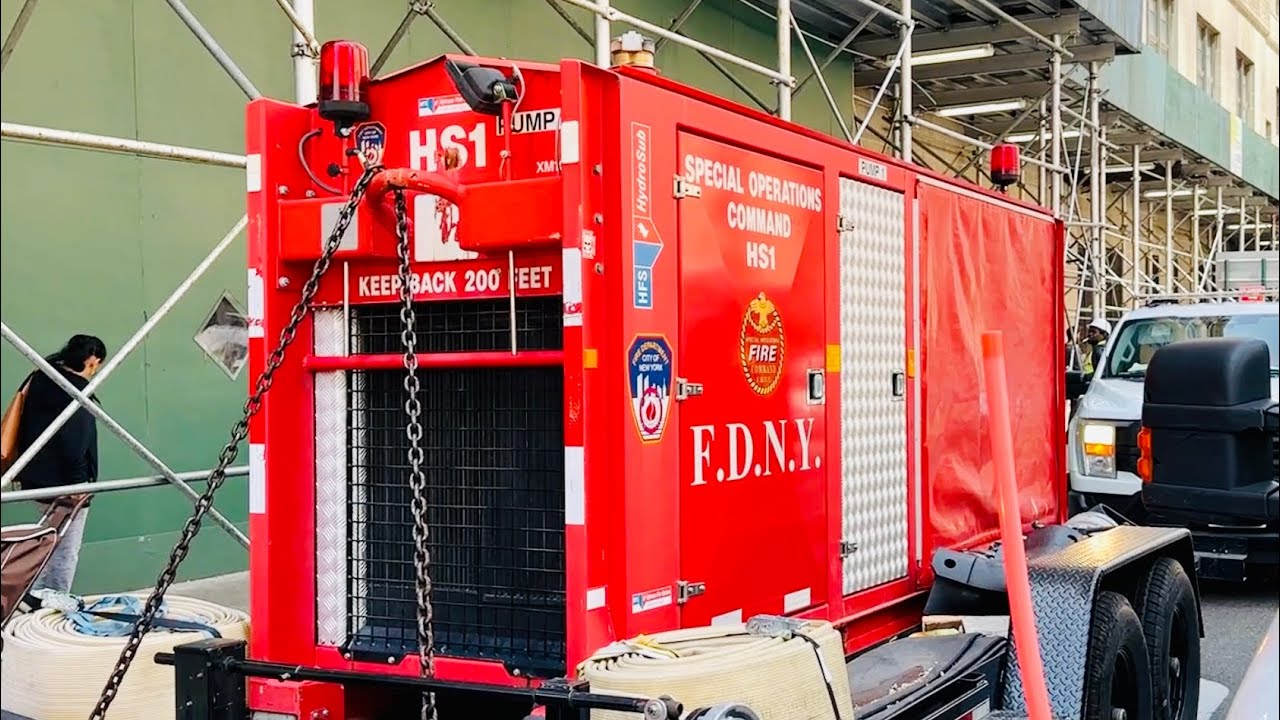 FDNY BOX 0676 ~ FDNY ON SCENE OF UNDER GROUND WATER MAIN BREAK IN ...
