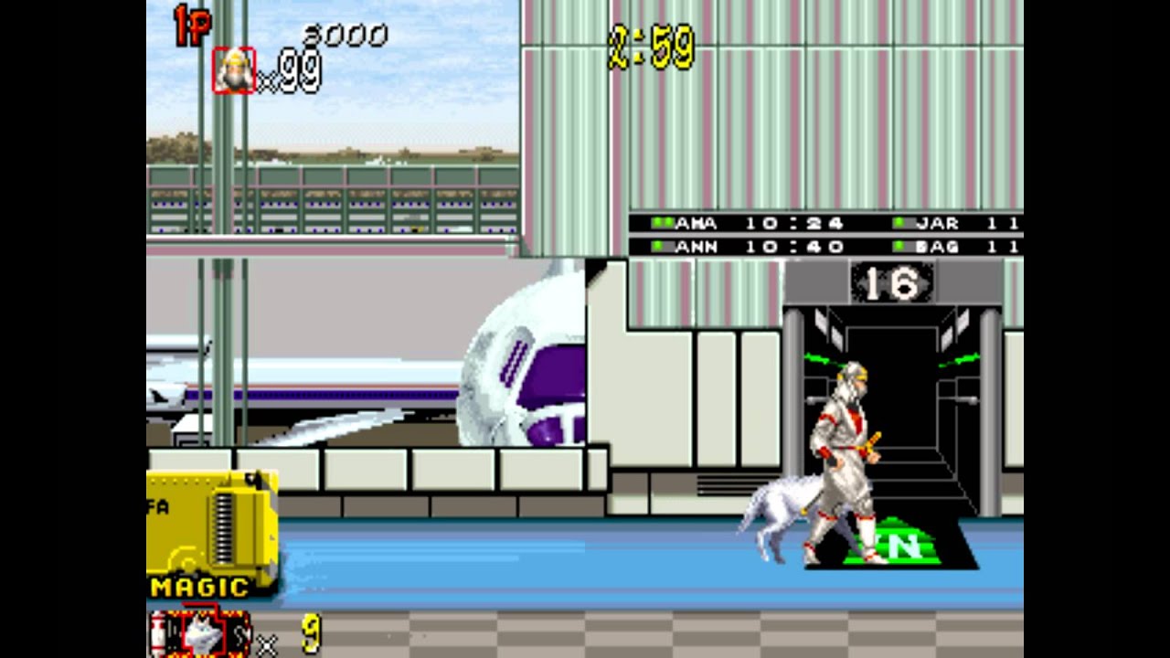 MameUI32 Emulator In Action With "Shadow Dancer" - YouTube