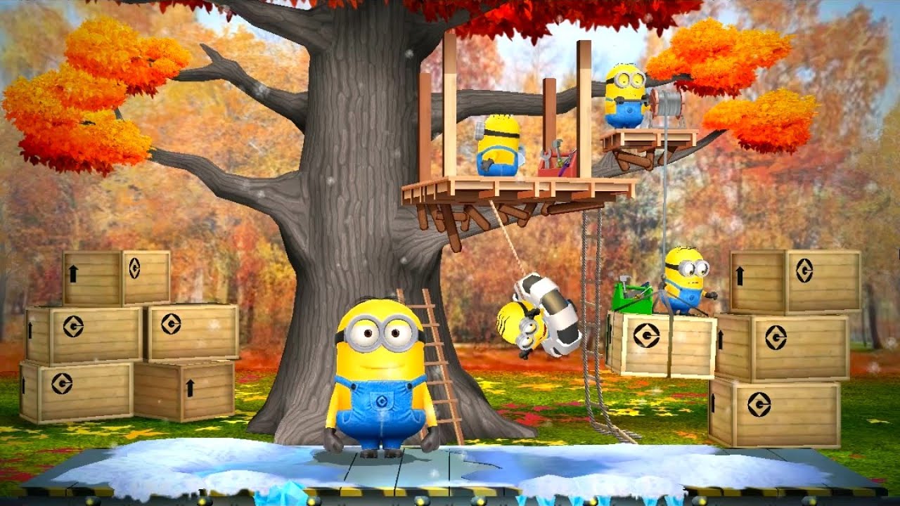 Minion Rush Seasonal Event THANKSGIVING Opening - YouTube