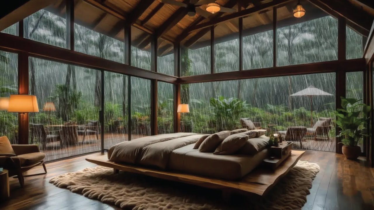 ASMR Raindrops on Window | Relaxing Rain Sounds for Sleep, Study ...