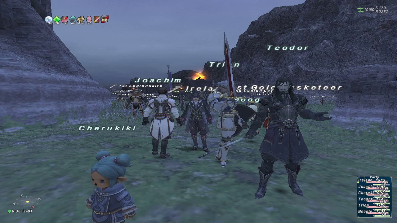 Final Fantasy XI FFXI BLM99WHM49 BLM Black Mage Ireland Campaign ...