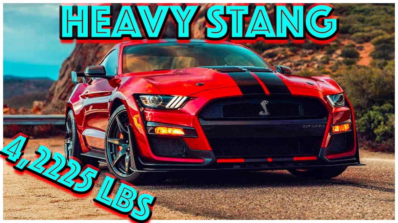FORD's HEAVIEST MUSTANG EVER...4,225 lbs!!!! WHY ARE MUSCLE CARS SO ...