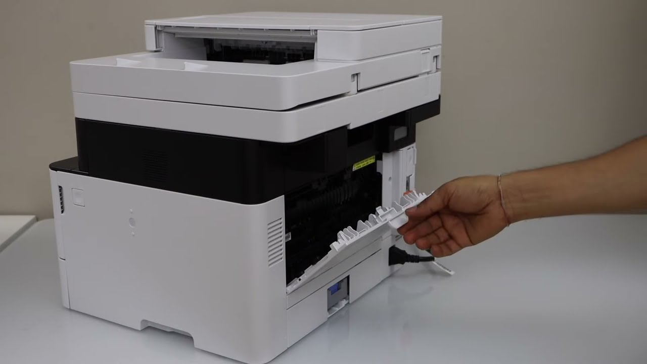 Canon Imageclass MF450dw Series Printer Fix Paper Jam. - YouTube