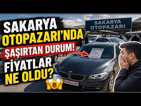 🚗 SAKARYA OTOPAZARI’NDA ŞAŞIRTAN DURUM! Fiyatlar Ne Oldu? 😳