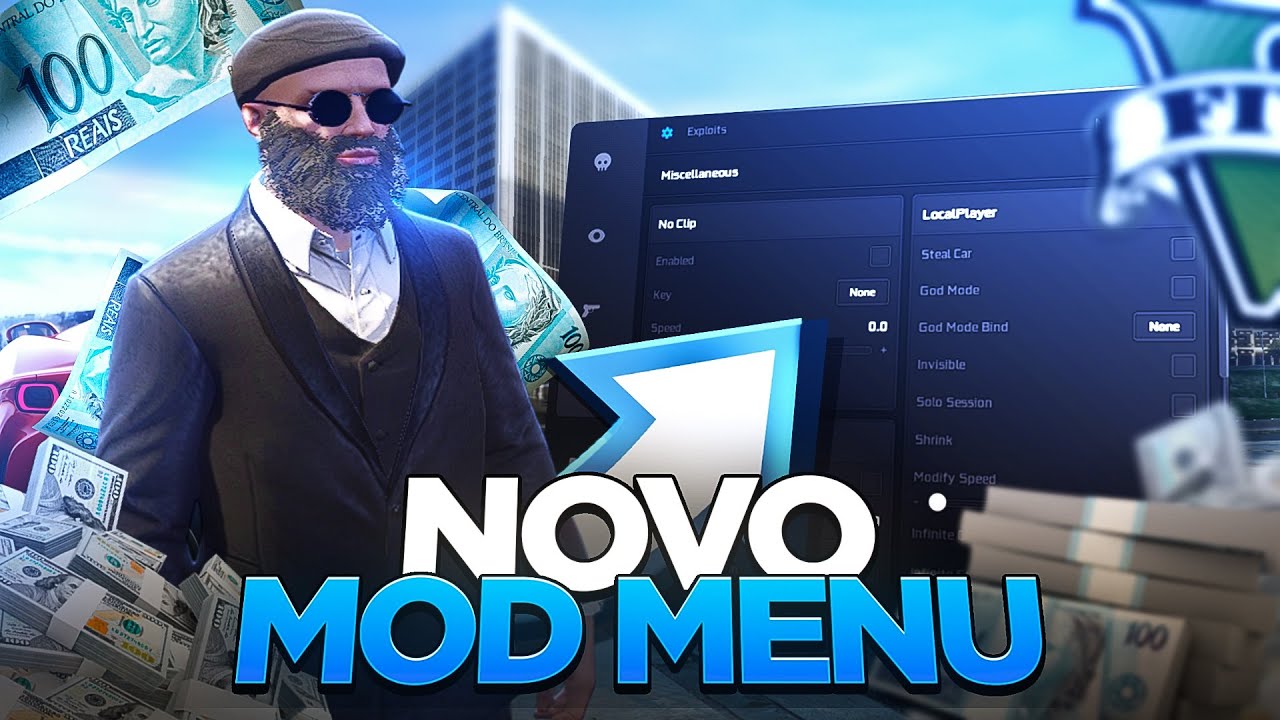 NOVO MELHOR MOD MENU PARA FIVEM SEM RISCO DE BAN GLOBAL EM 2025 | GTA ...