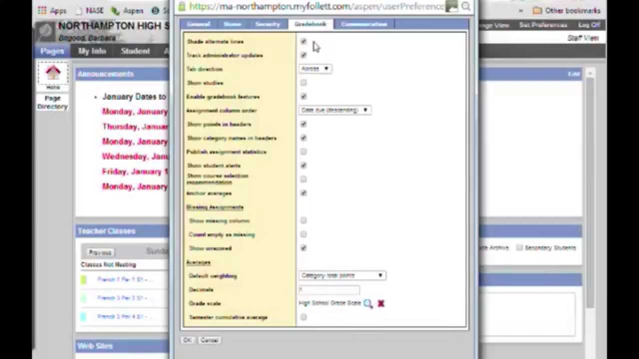 Aspen Tutorials - Gradebook Initial Setup (Part 1 of 2) - YouTube