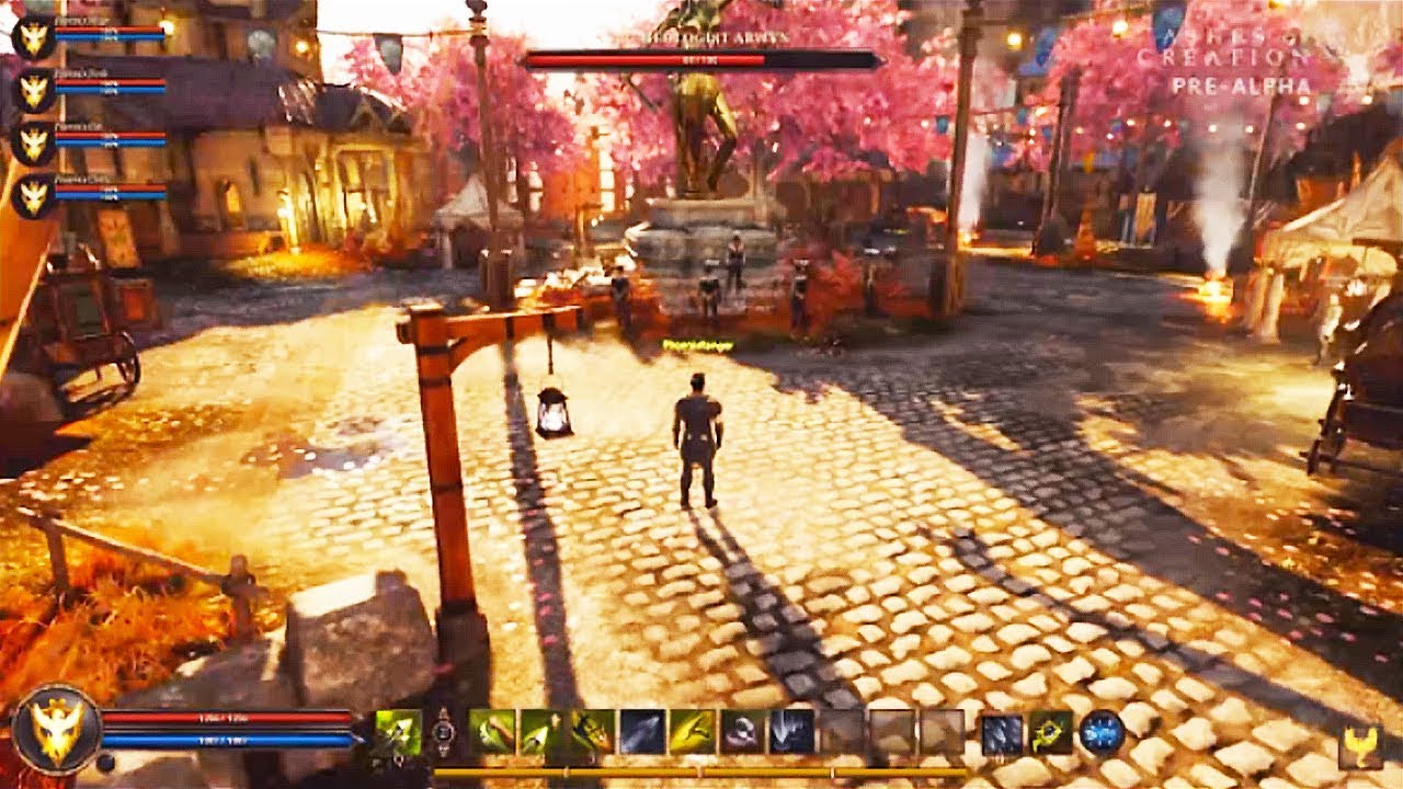 Ashes of Creation 22 Minutes of NEW Gameplay Demo (OPEN WORLD MMORPG ...