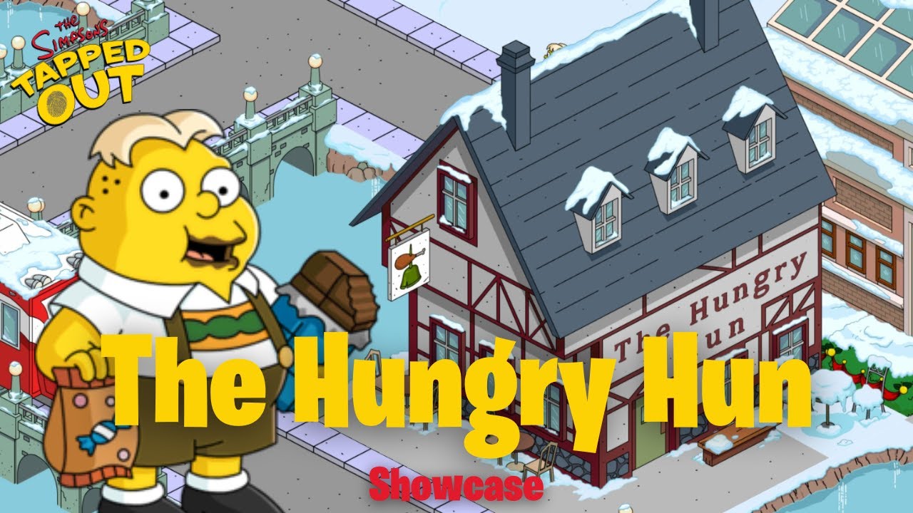 The Simpsons: Tapped Out | Uter + The Hungry Hun - YouTube