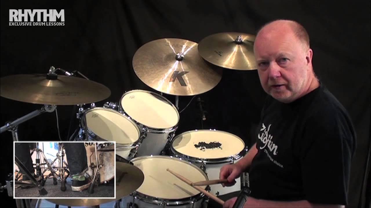 Beginner Drum Lessons: How to play a basic funk drum beat - YouTube