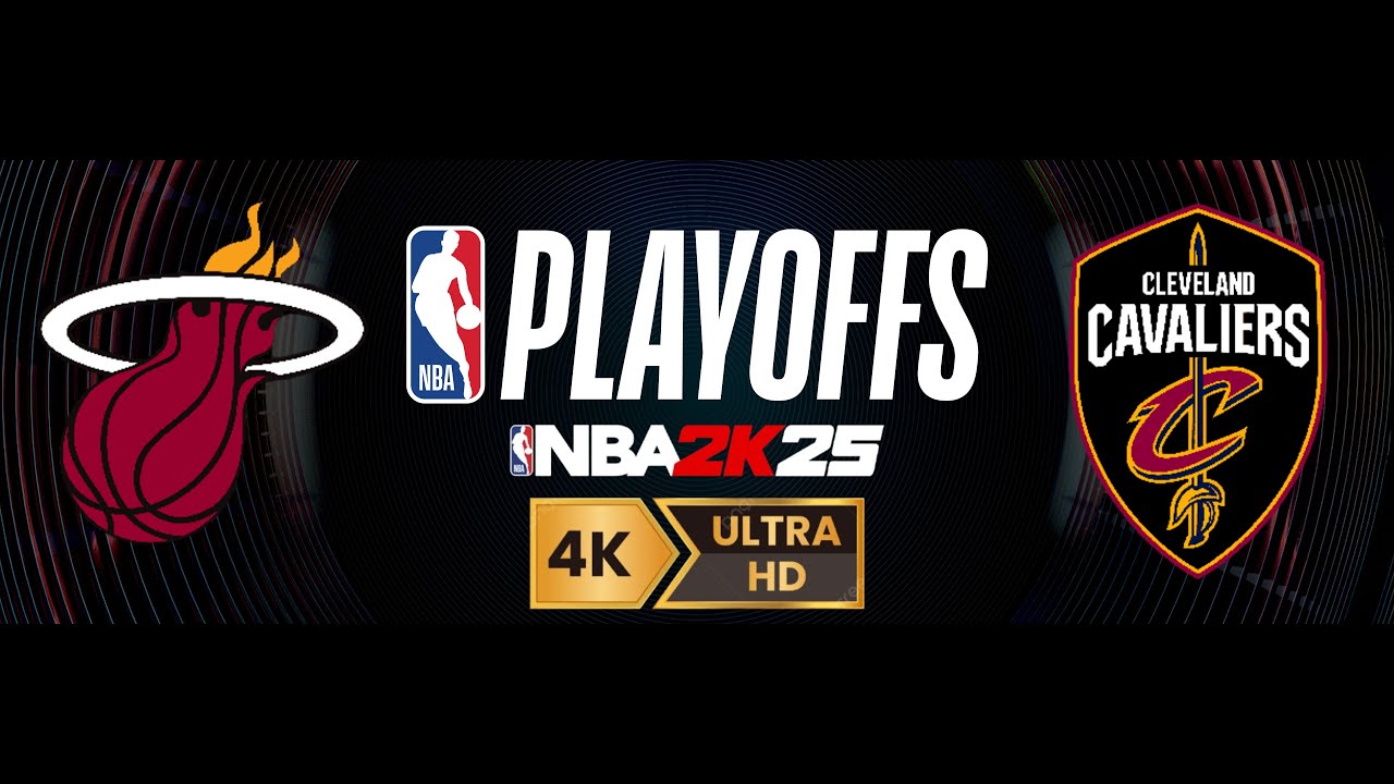 Heat vs Cavs 🔥 Game 4: Do or Die! | NBA 2K25 Playoffs Simulation | 4K ...