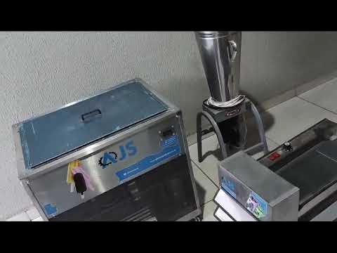 comprei uma máquina de picolé maior 6 formas (valor) ajs - YouTube