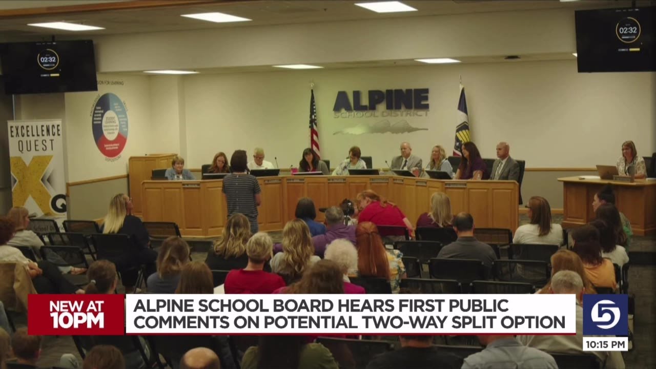 Alpine School District hears first public comments on potential split ...