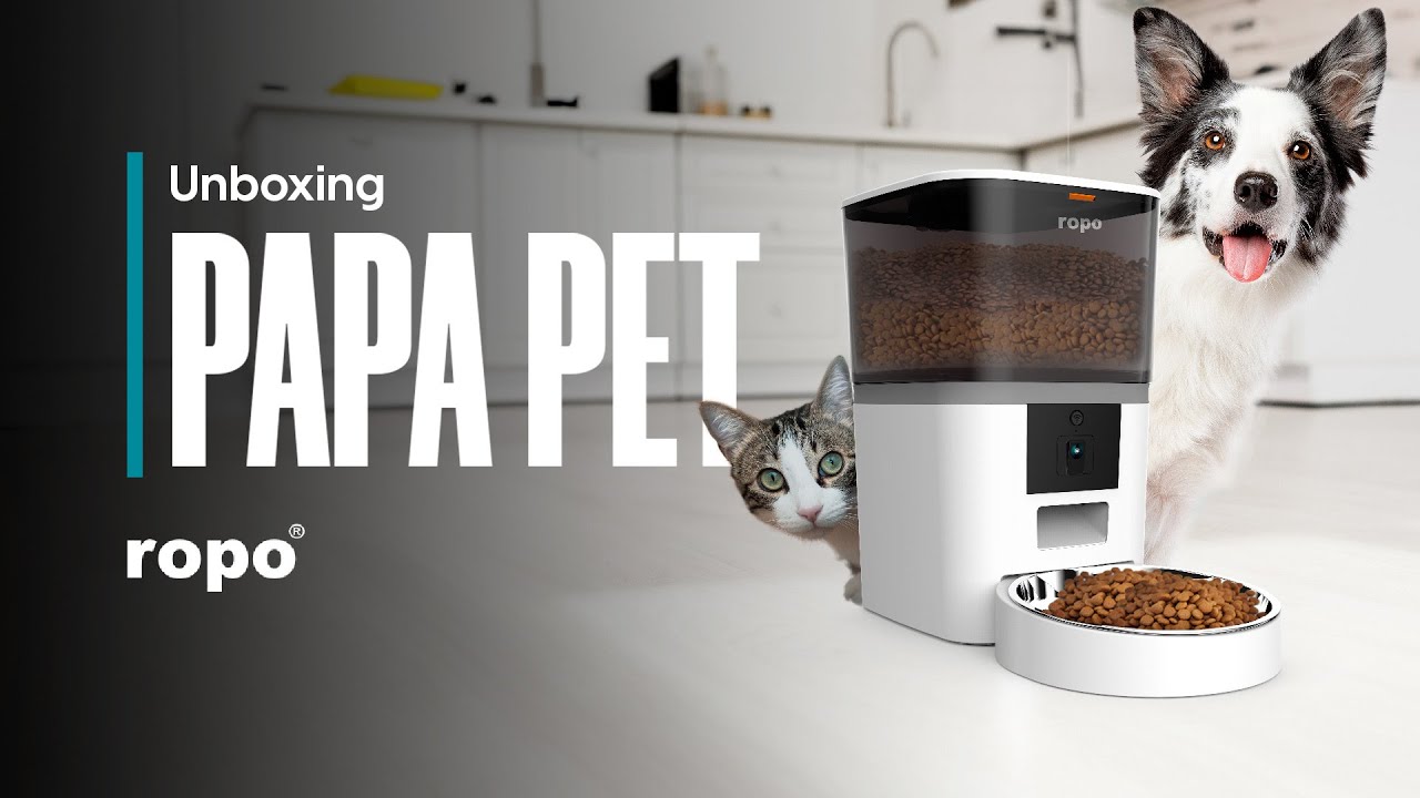 ROPO PAPA PET - ALIMENTADOR AUTOMÁTICO | UNBOXING #petlovers # ...