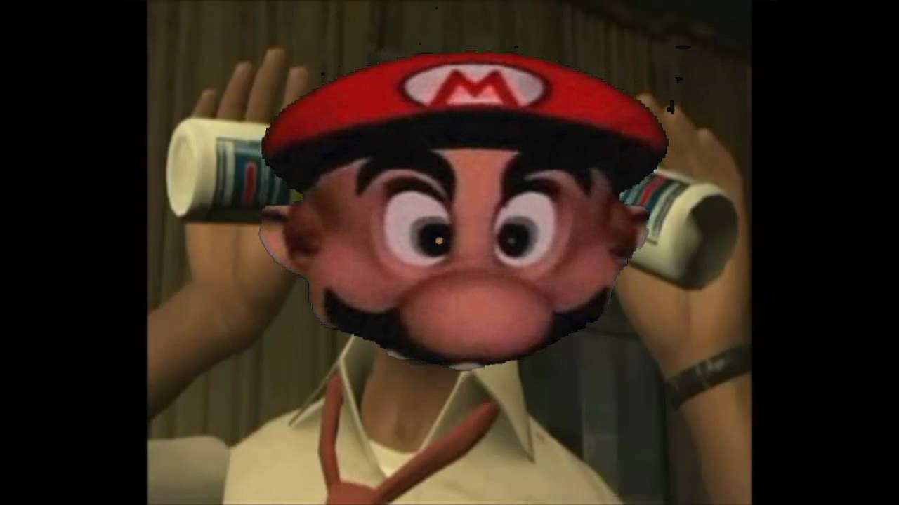 What Happens When Mario's Floating Head Gets His Fly - YouTube