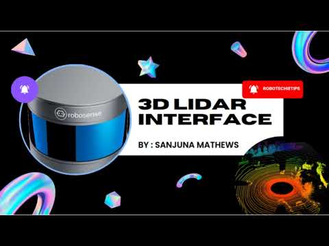 ROS Tutorial - 3D LIDAR Point Cloud from Real Word (Robosense - 16 channel) - YouTube