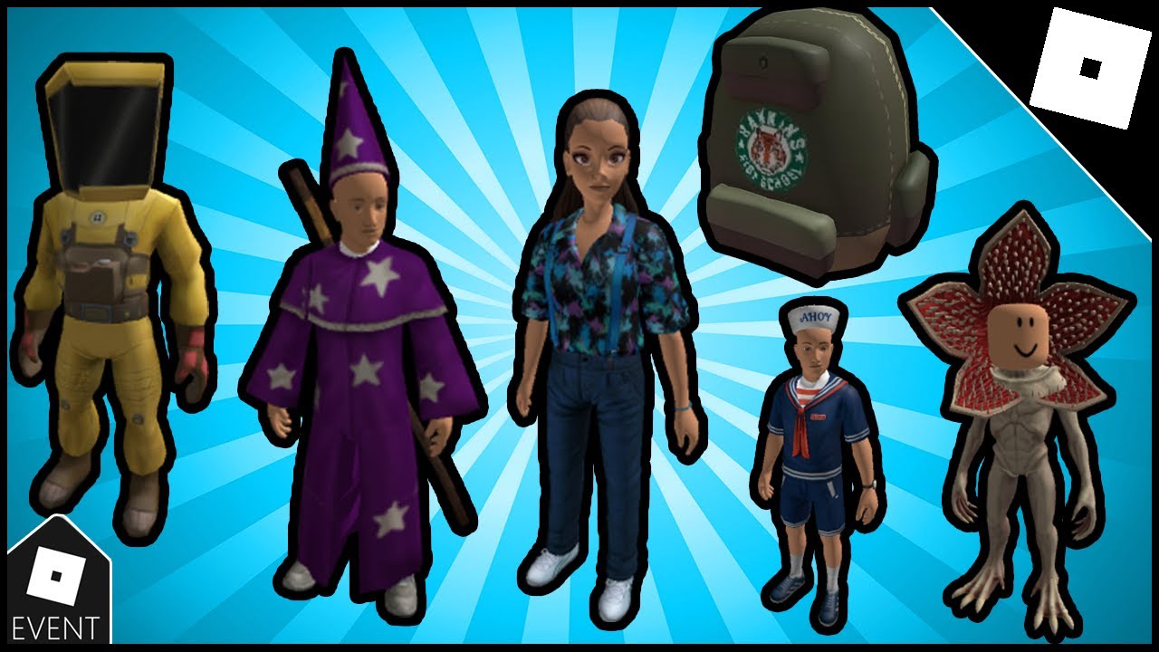 Como Ganhar 6 Avatar Grátis e o item [Hawkins High Backpack] Roblox ...