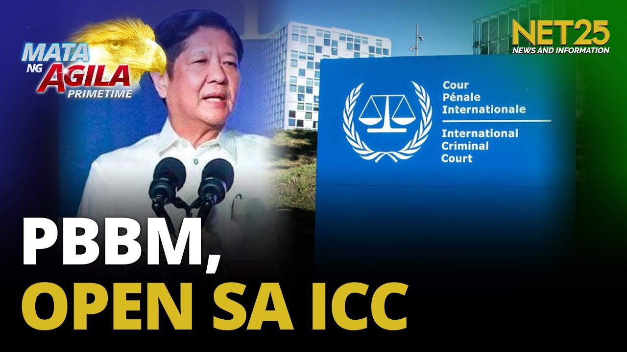 PBBM bukas talakayin ang pagbalik sa ICC - YouTube