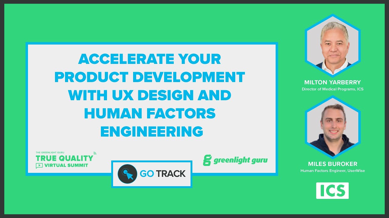 How to Accelerate Product Development with UX Design & Human Factors ...