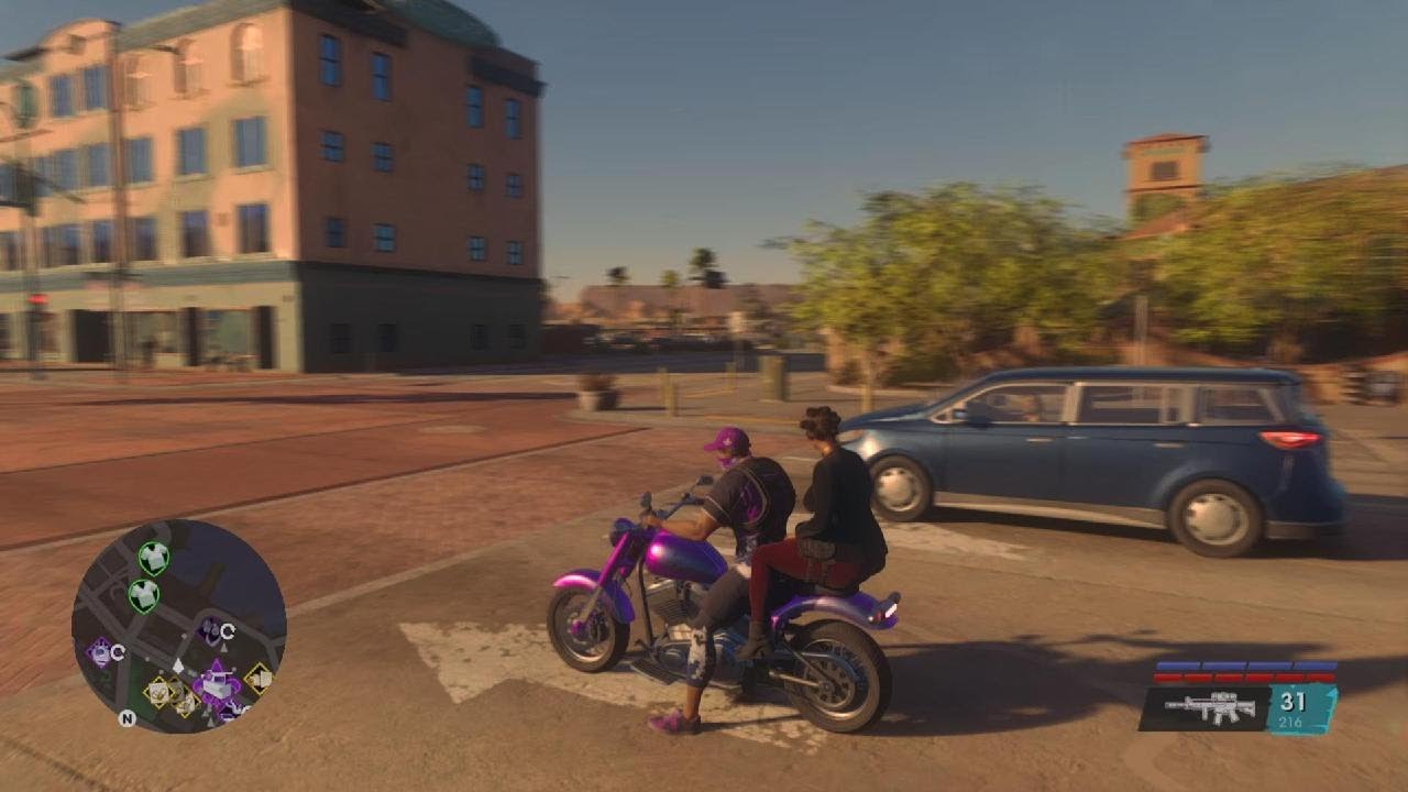Saints Row How to ride as a passenger with Saints Row members - YouTube