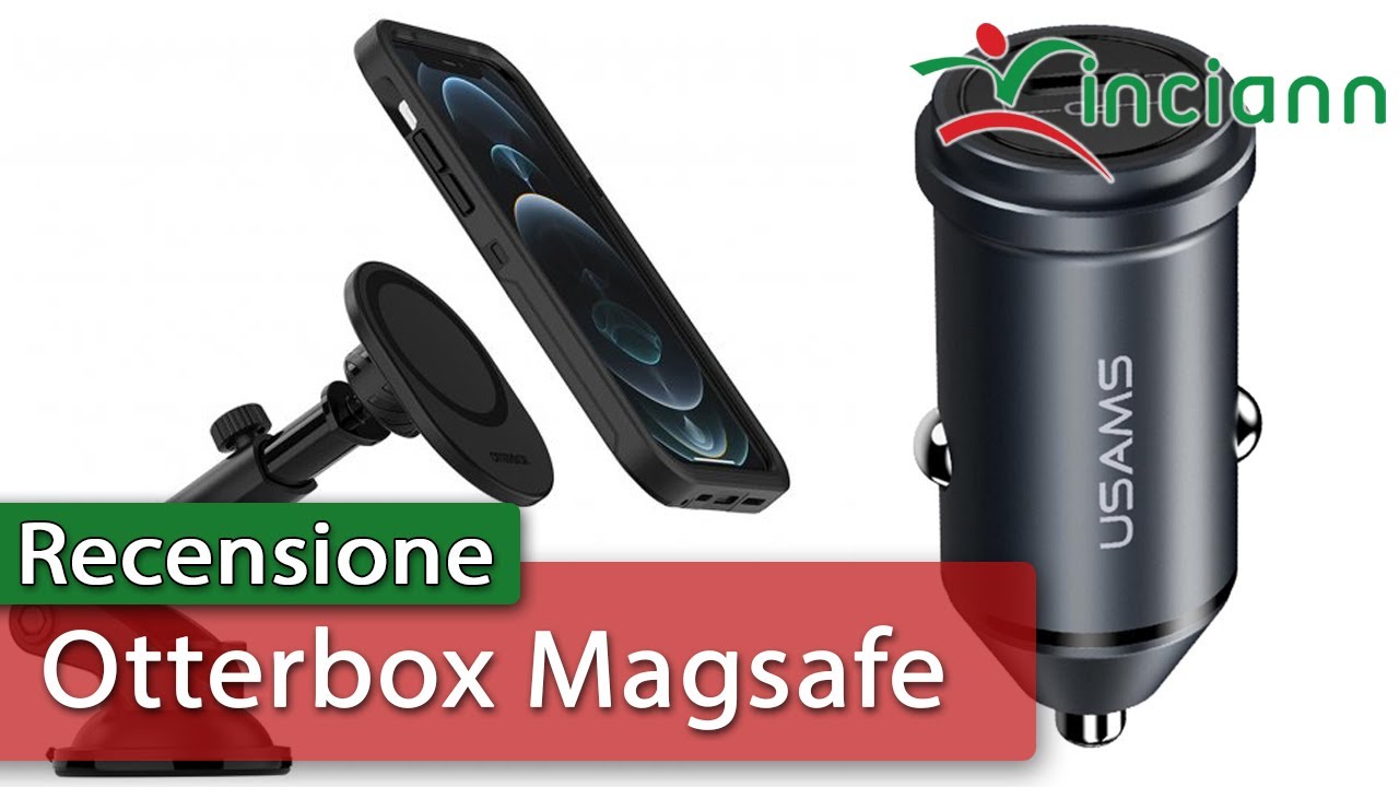 Recensione supporto auto Otterbox Magsafe per gli iPhone 12 ed USAMS ...