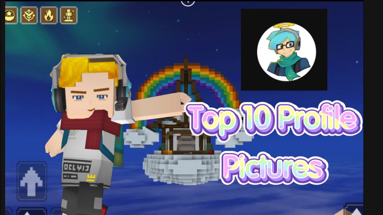 Top 10 Profile Pictures in BLOCKMAN Go Bedwars - YouTube