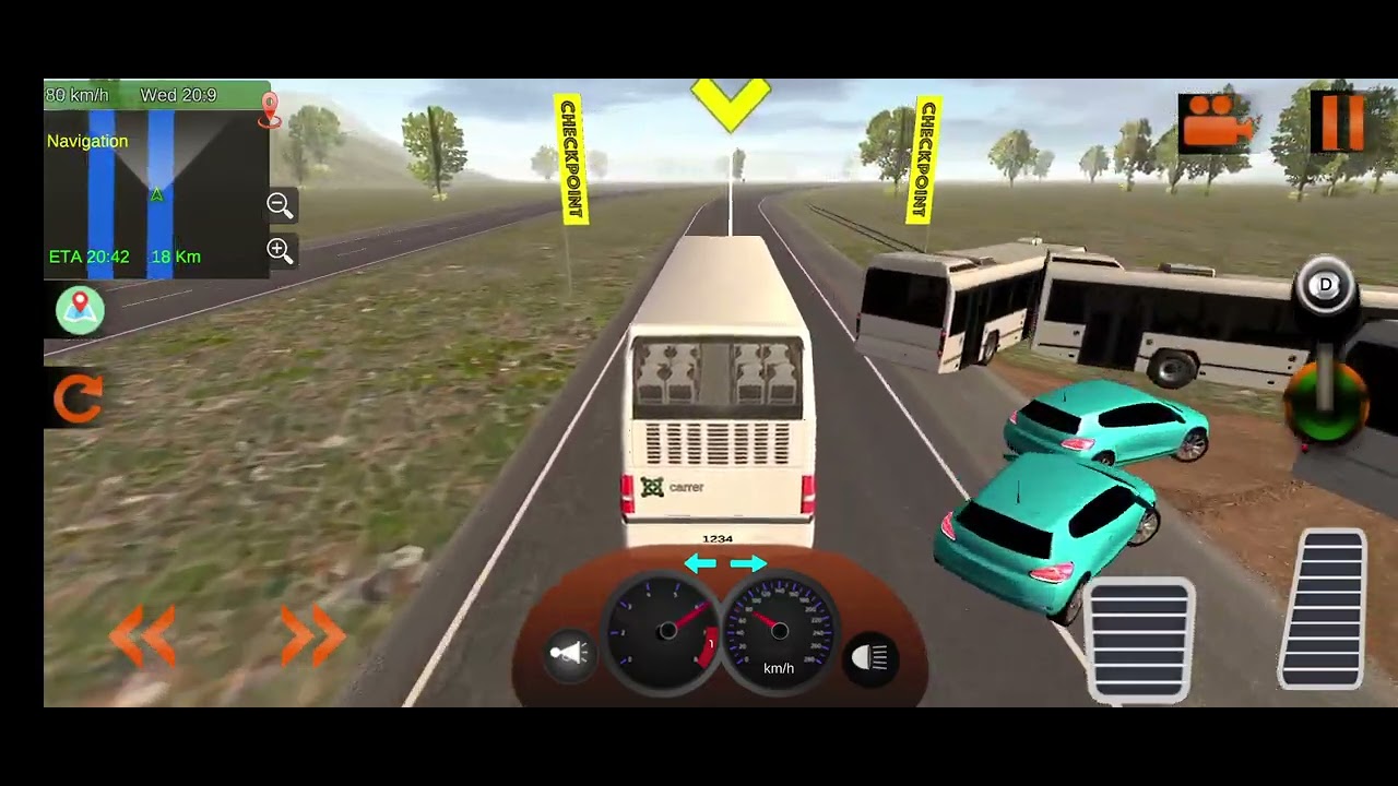 Heavy Coach Bus Simulator 2021Offroad Driver Game | Simulator Car Games ...