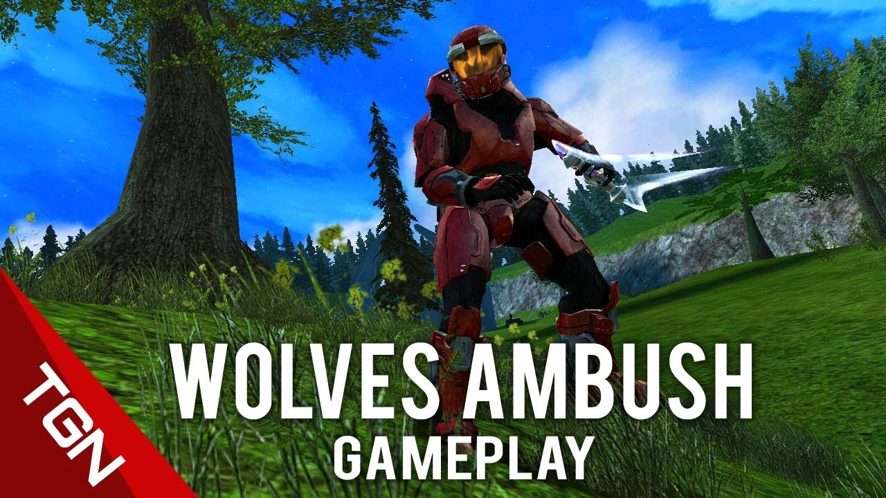 HALO CE | WOLVES AMBUSH GAMEPLAY - YouTube