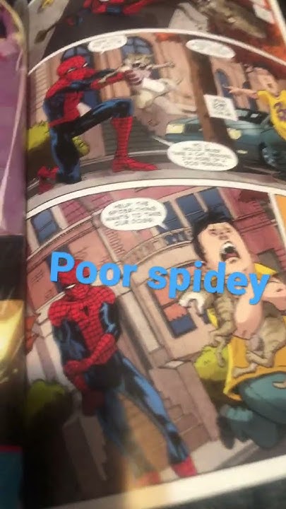 Poor spidey - YouTube