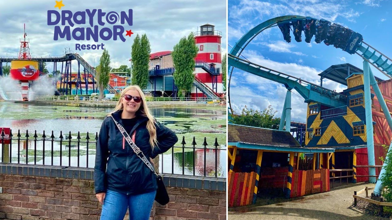 Drayton Manor Vlog July 2023 - Summer Nights! - YouTube