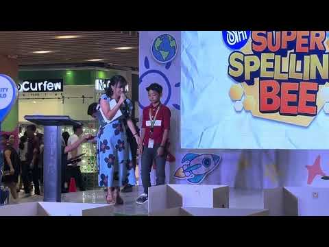 OZZY DAVID as the FINALIST for the SM SUPER SPELLING BEE GRAND FINALS ...
