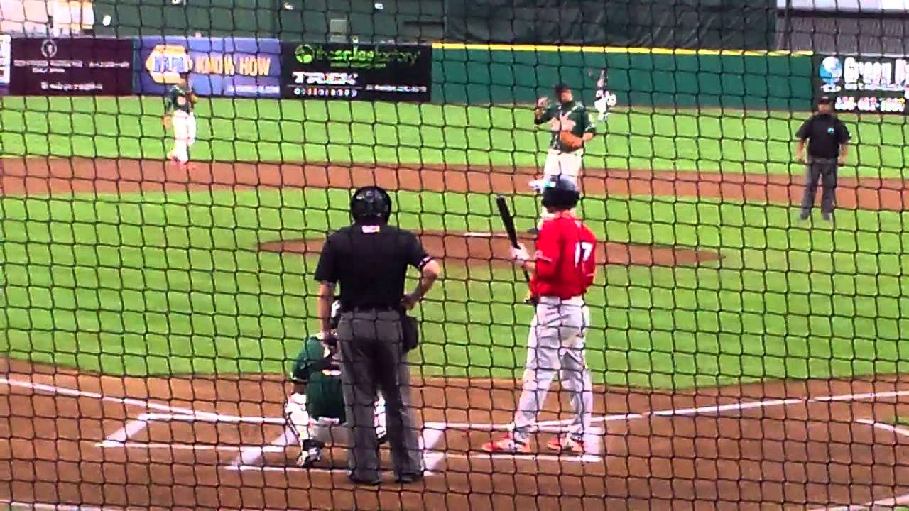 Greensboro RHP Max Garner vs. Lakewood 2B Andrew Pullin, 4.8.14 - YouTube