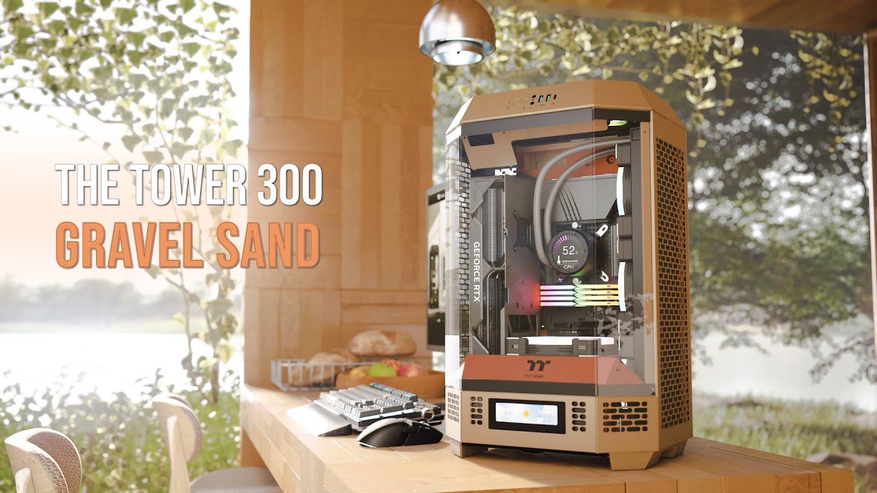 The Tower 300 Gravel Sand Micro Tower Chassis - YouTube