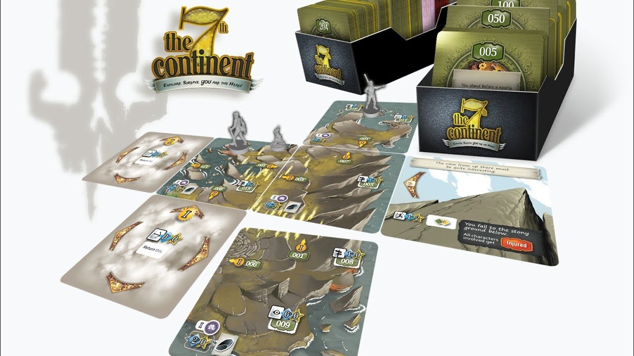 7th CONTINENT BOARD GAME KICKSTARTER - What's in the Box? (4K) - YouTube