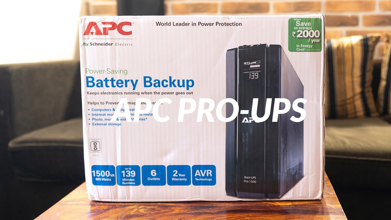 APC Back-UPS Pro BR1500G-IN REVIEW with LIVE LOAD TEST 🔋 - YouTube