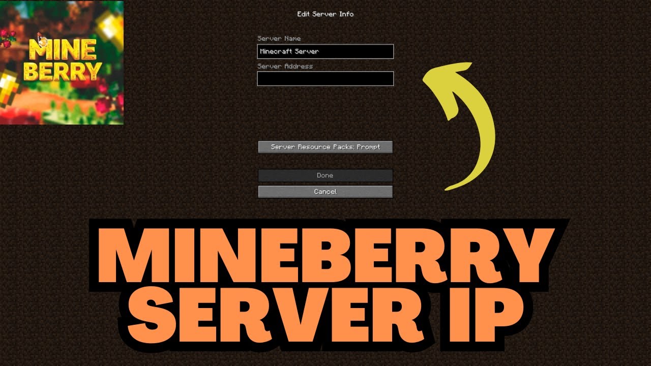 Minecraft MineBerry Server IP 2024 - YouTube