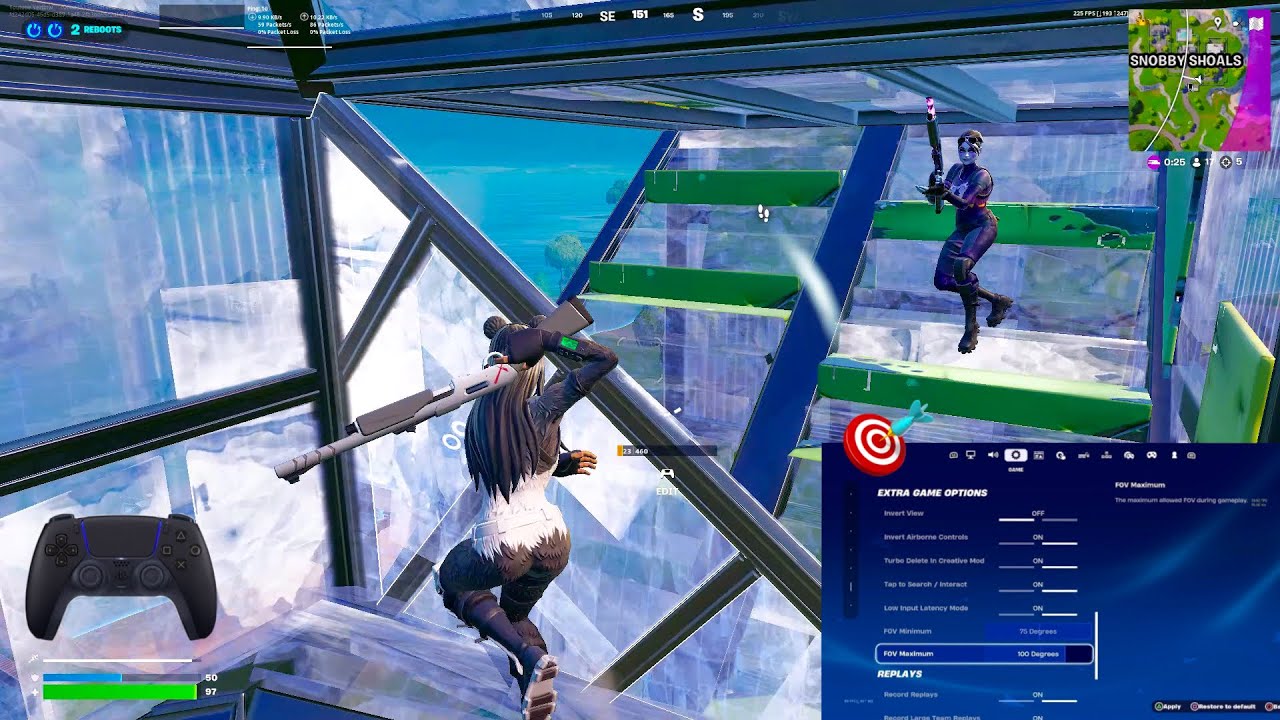 THE *PERFECT* Controller Settings For Fortnite CHAPTER 6! (PS4/PS5/XBOX ...