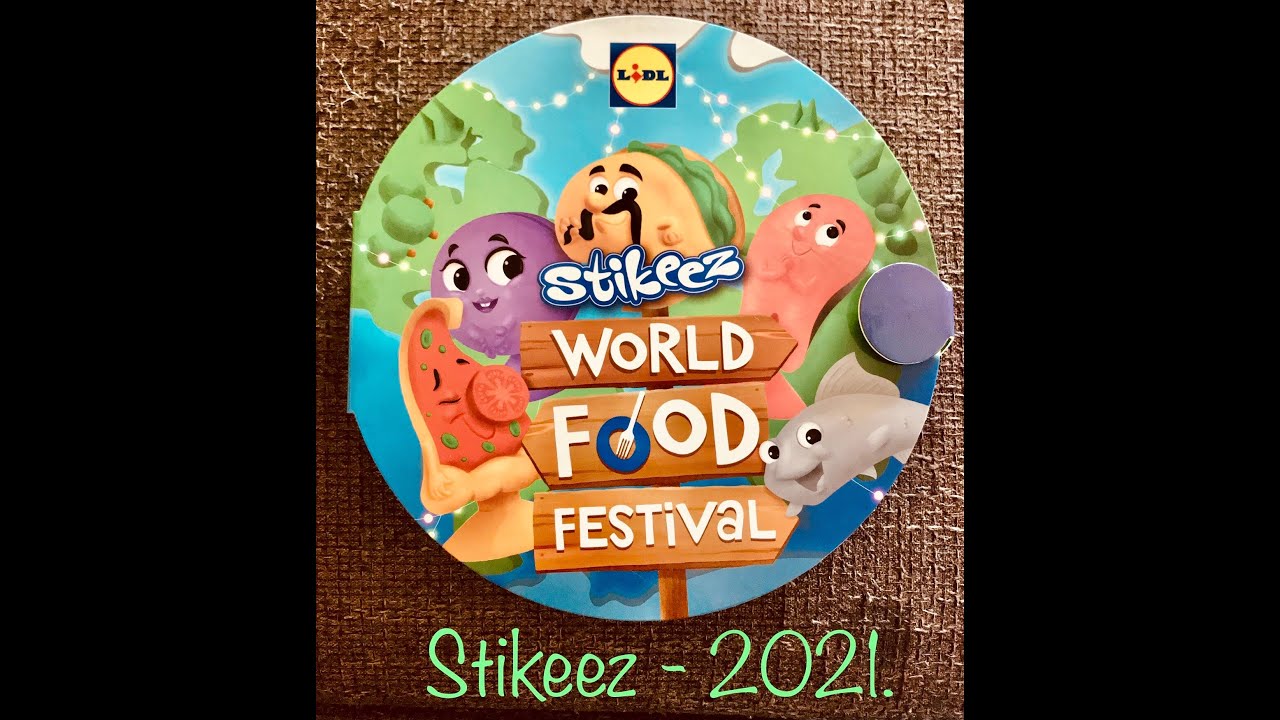 Stikeez 2021 - Unboxing World Food Festival - YouTube