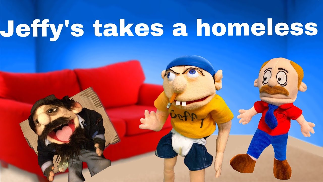 Ashton SML : Jeffy takes home a homeless - YouTube