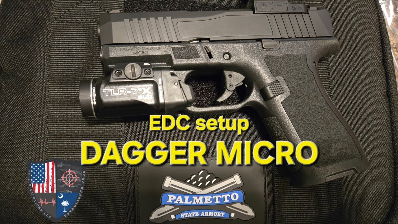 New EDC setup!!! (PSA Dagger Micro) - YouTube