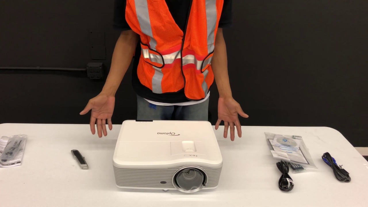 Optoma EH515 Projector Unboxing - YouTube
