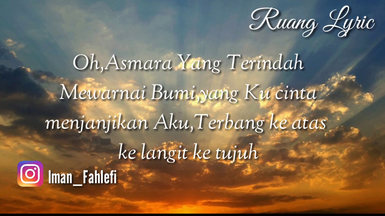 Potret - Bagaikan Langit Di sore hari (Lyric) - YouTube