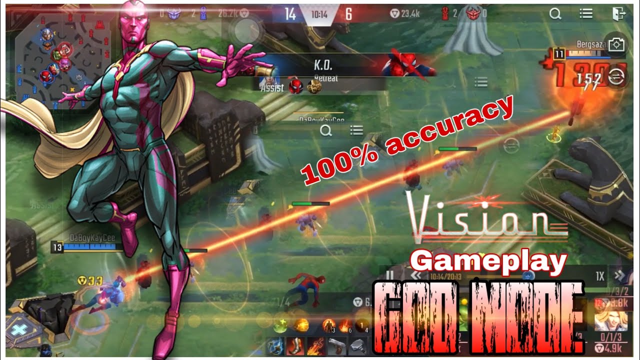 Marvel Super War : Vision Gameplay - Sniper Elite !!! - YouTube