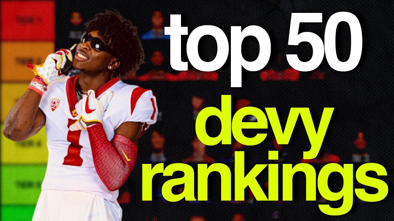 Top 50 DEVY Football Rankings! (Future Dynasty Stars) - YouTube