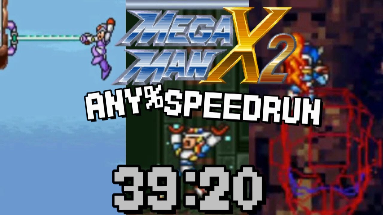 Mega Man X2 Any% Speed Run in 39:20 - YouTube