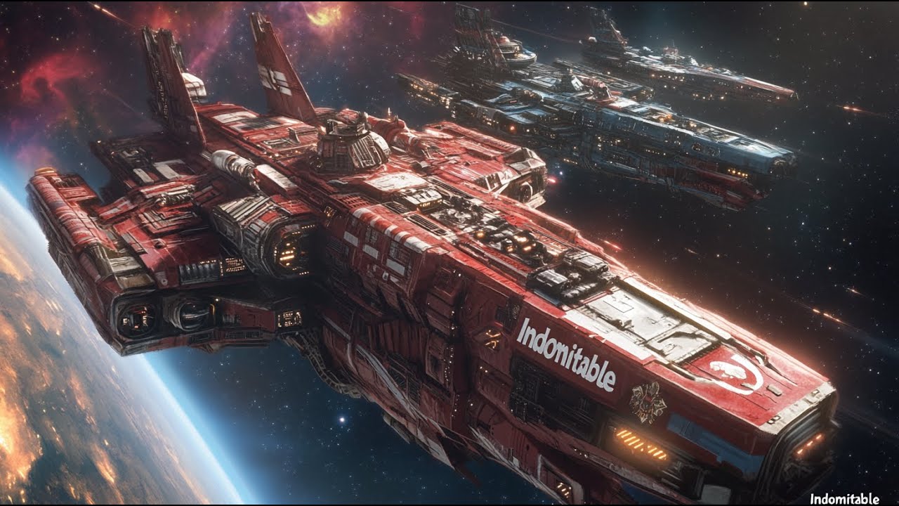 Human Ships Confront the Galactic Empire, Humans Chuckle in Defiance ...