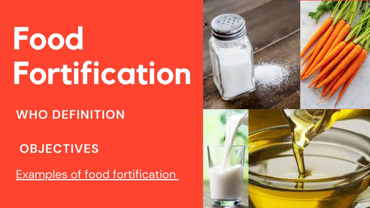 Food fortification | WHO | K.park | PSM | in 3 minutes - YouTube