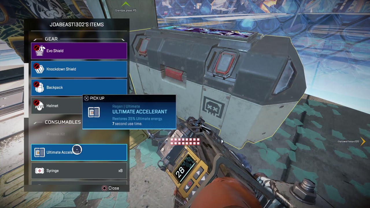 [Apex Legends] Battle Armor Evo Shield Mode Win! - YouTube